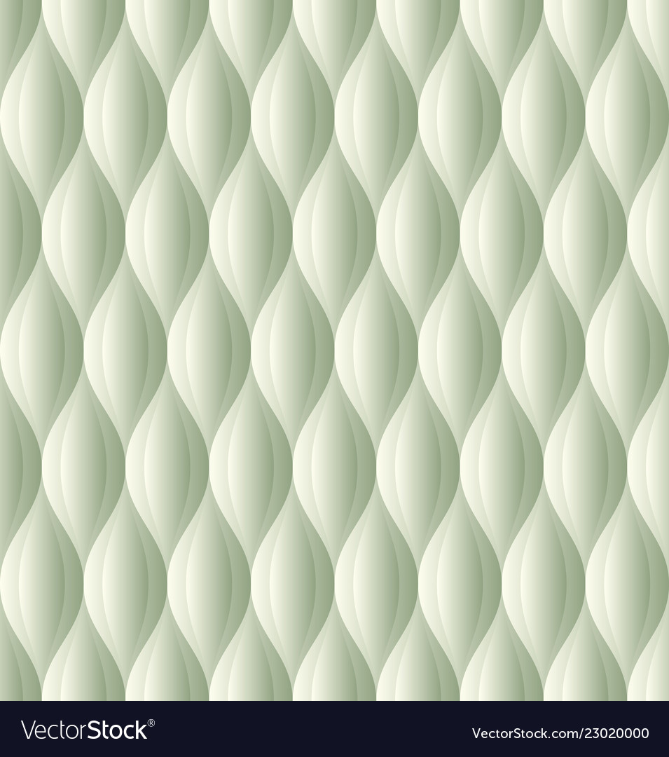 Background with 3d shape seamless pattern Vector Image