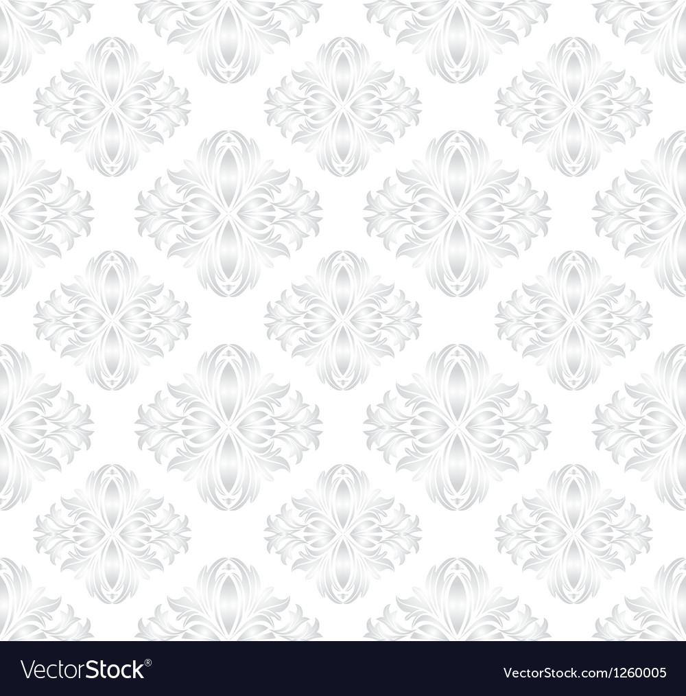 White pattern Royalty Free Vector Image - VectorStock