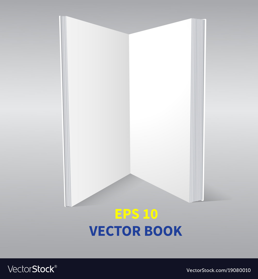 Paper book-02 Royalty Free Vector Image - VectorStock