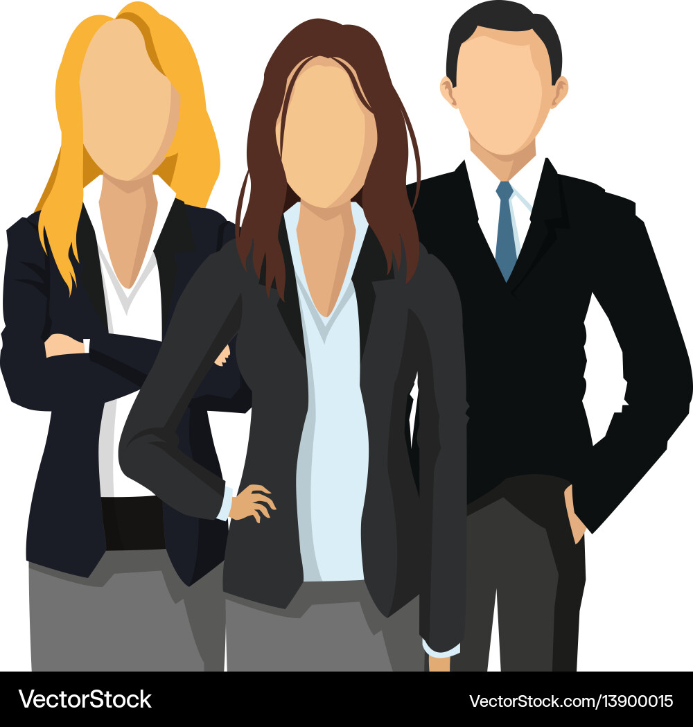 Business people icon Royalty Free Vector Image
