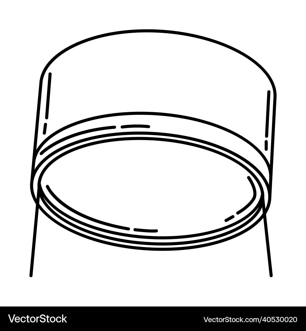 Downlight icon doodle hand drawn or outline icon Vector Image