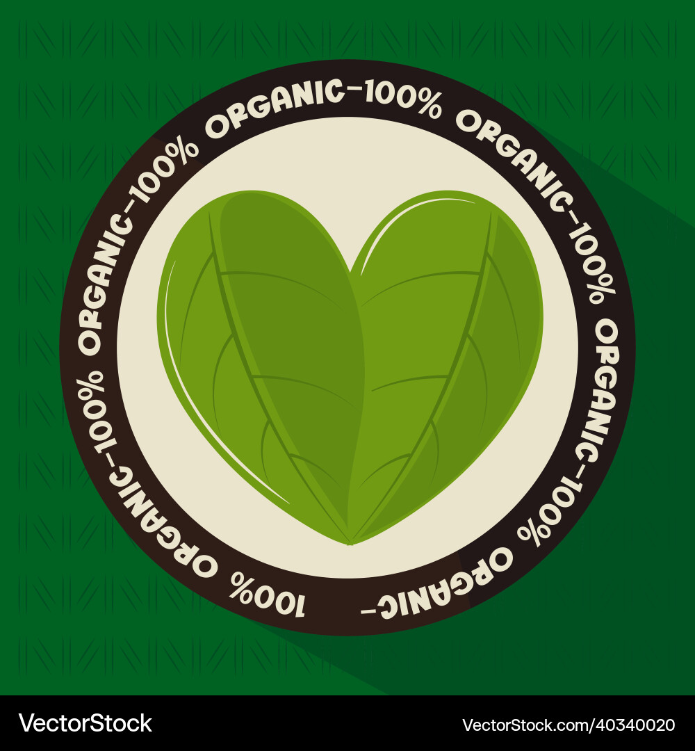 Fresh food organic Royalty Free Vector Image - VectorStock