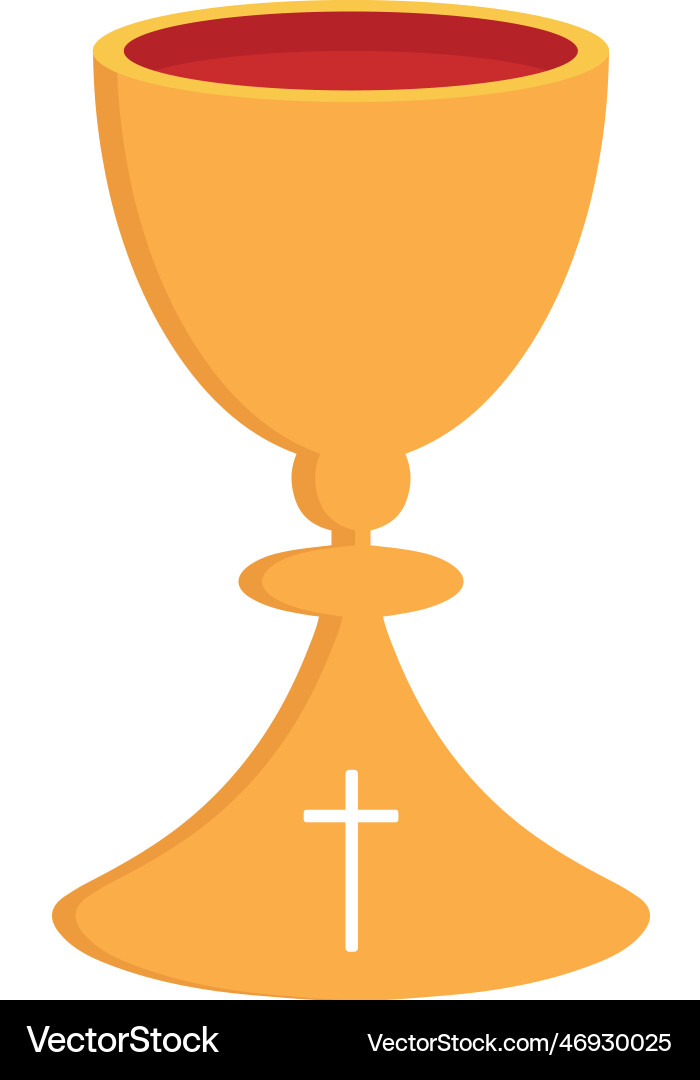 Isolated colored holy grail icon Royalty Free Vector Image