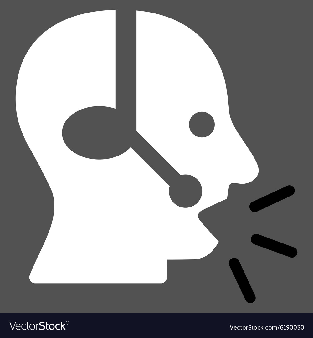 Operator message icon Royalty Free Vector Image