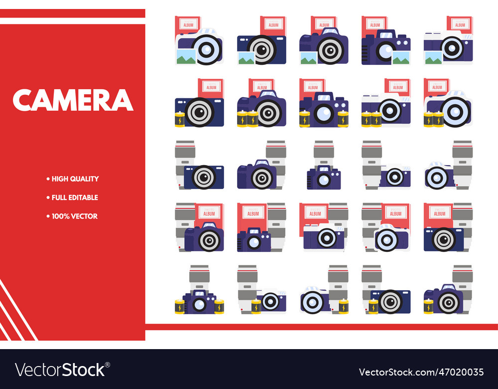 Camera Royalty Free Vector Image - VectorStock