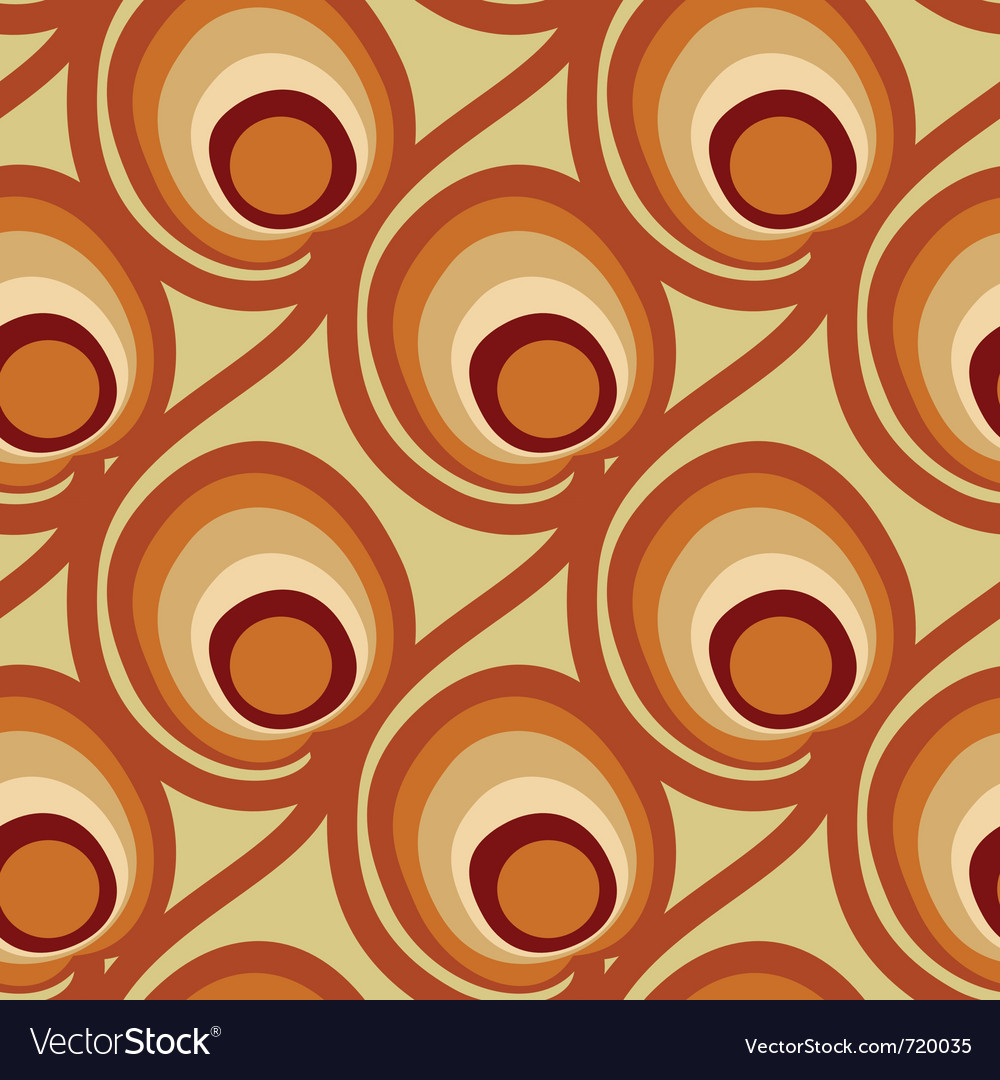 Seamless retro pattern 03 Royalty Free Vector Image