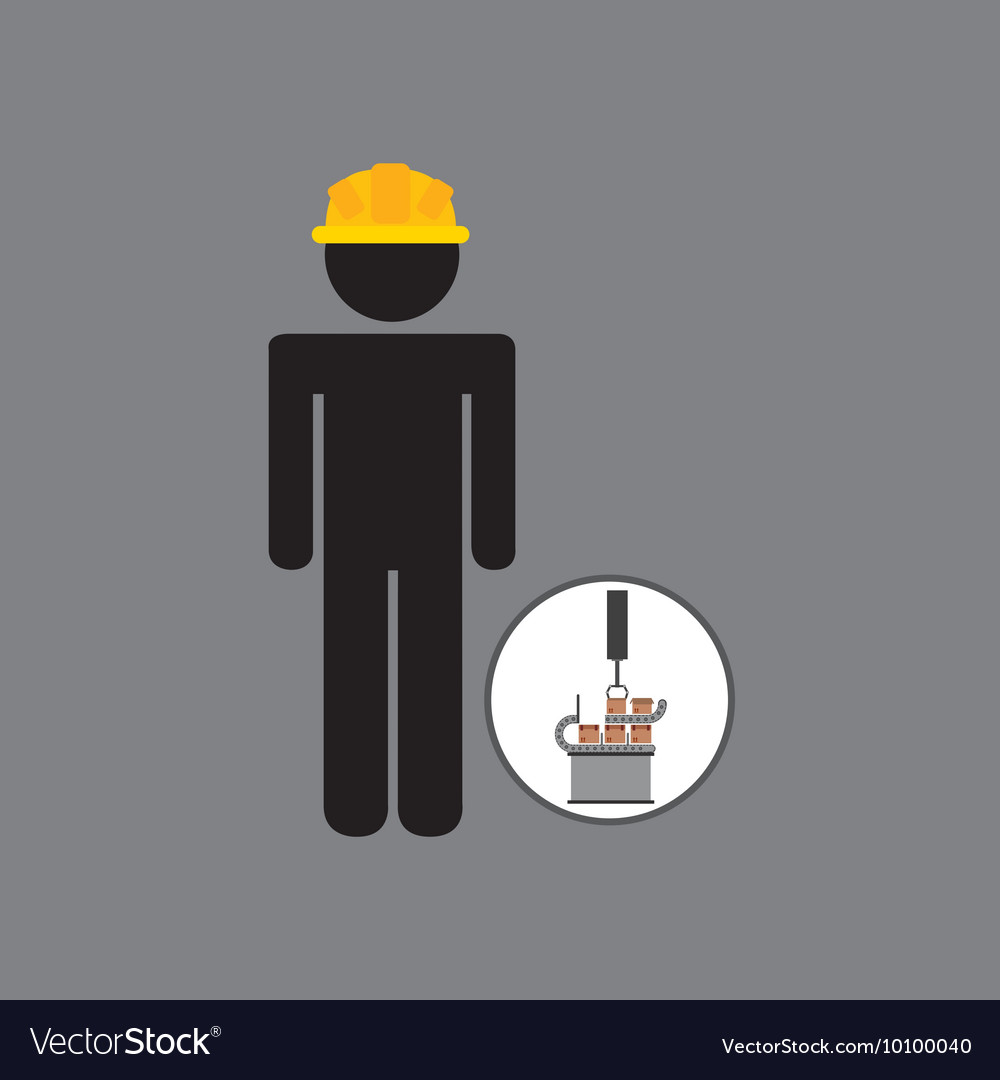 Engineering with technology machine Royalty Free Vector
