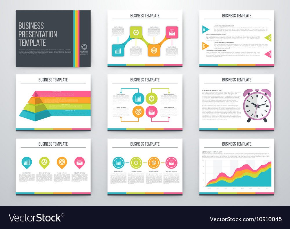 Set of infographic elements Royalty Free Vector Image