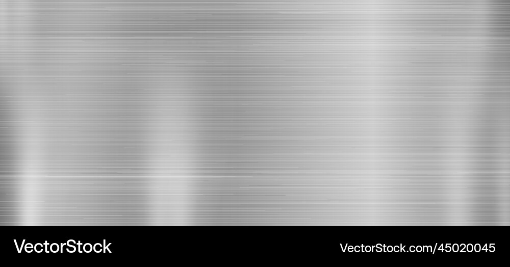 Silver texture aluminum web background template Vector Image