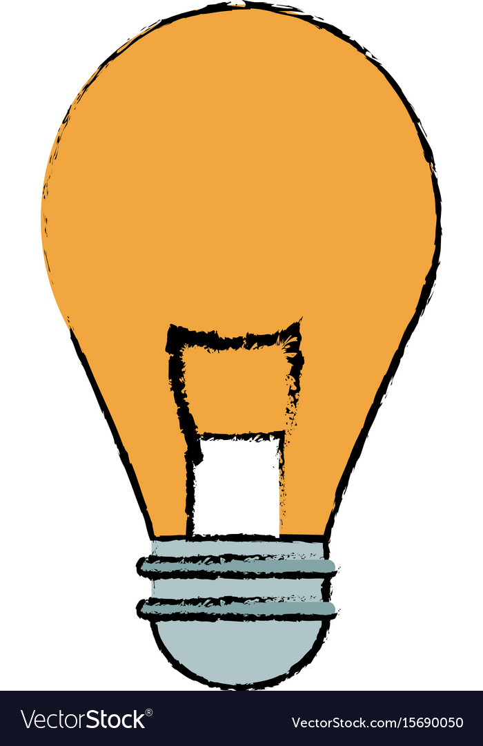 Bulb light electric creativity idea innovation Vector Image