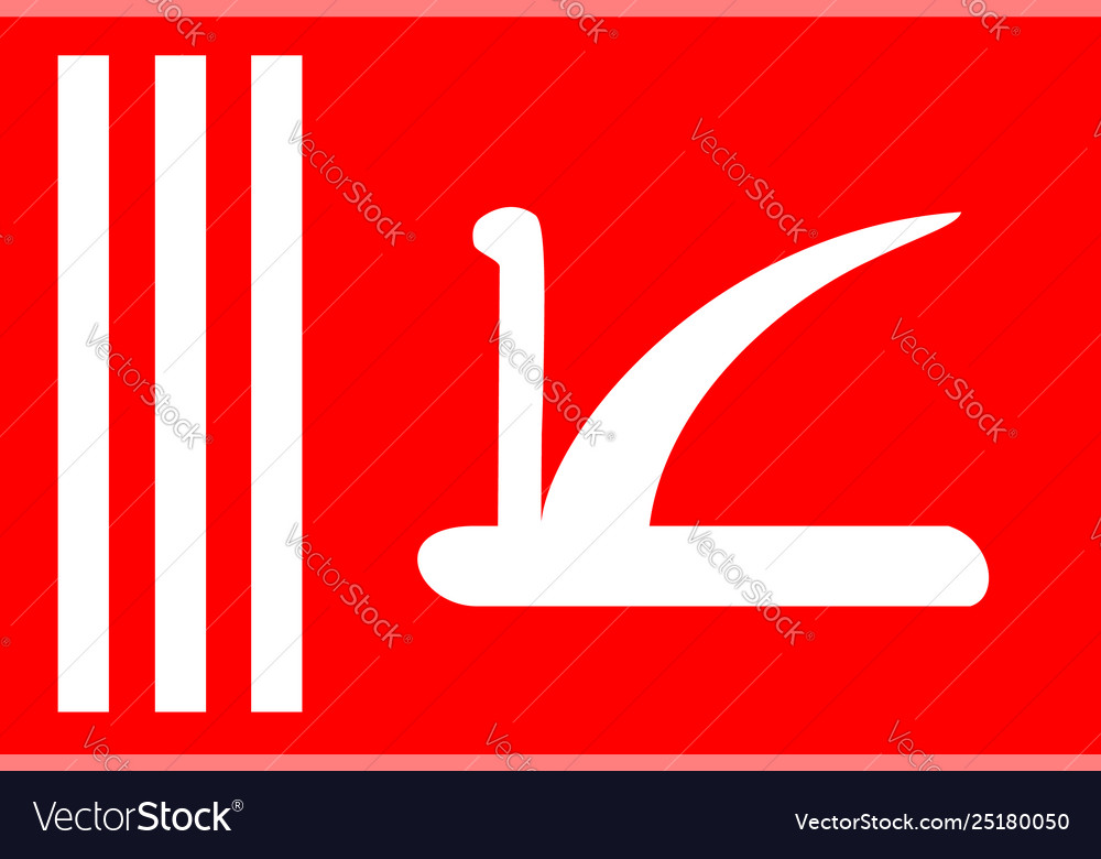 Flag rectangular shape Royalty Free Vector Image