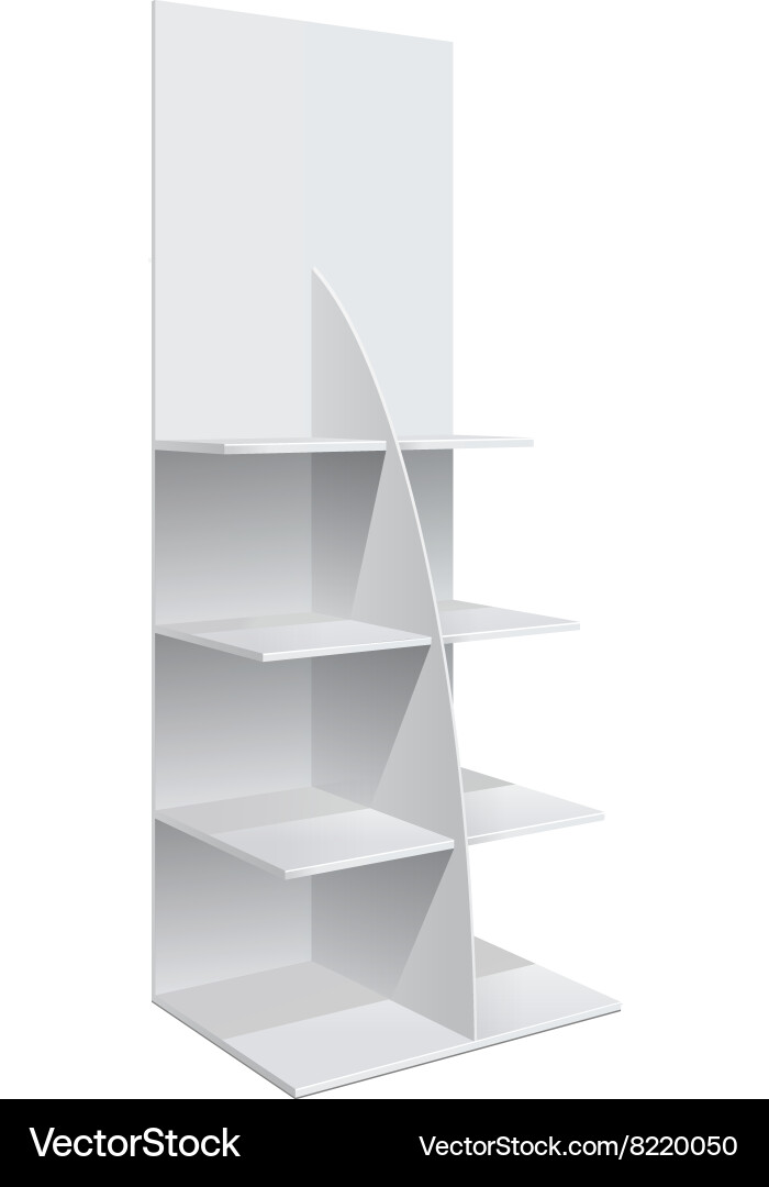 Retail trade stand banner Royalty Free Vector Image