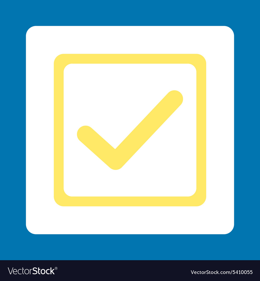 Checkbox icon Royalty Free Vector Image - VectorStock