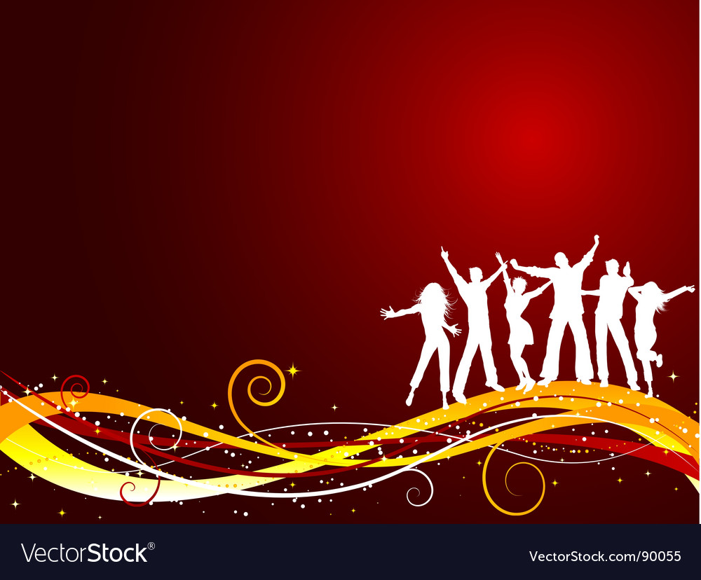 Christmas party Royalty Free Vector Image - VectorStock
