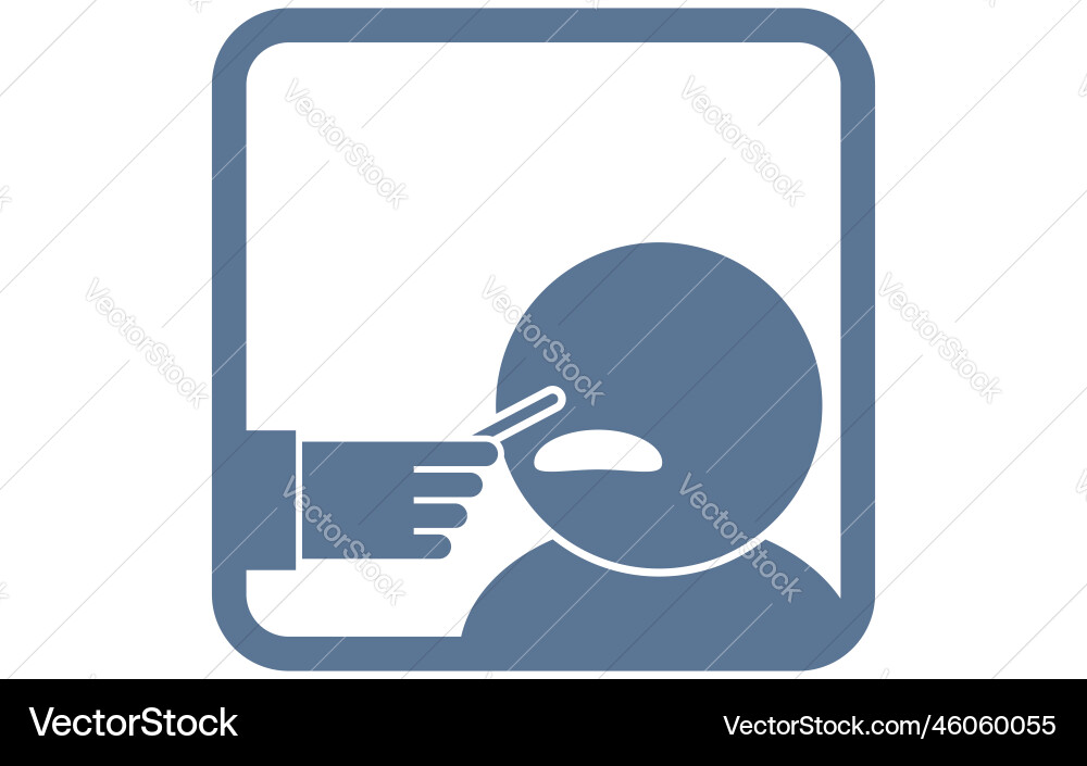 Vaccination syringe and vial Royalty Free Vector Image