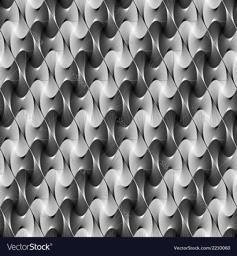 Design seamless monochrome decorative pattern Vector Image