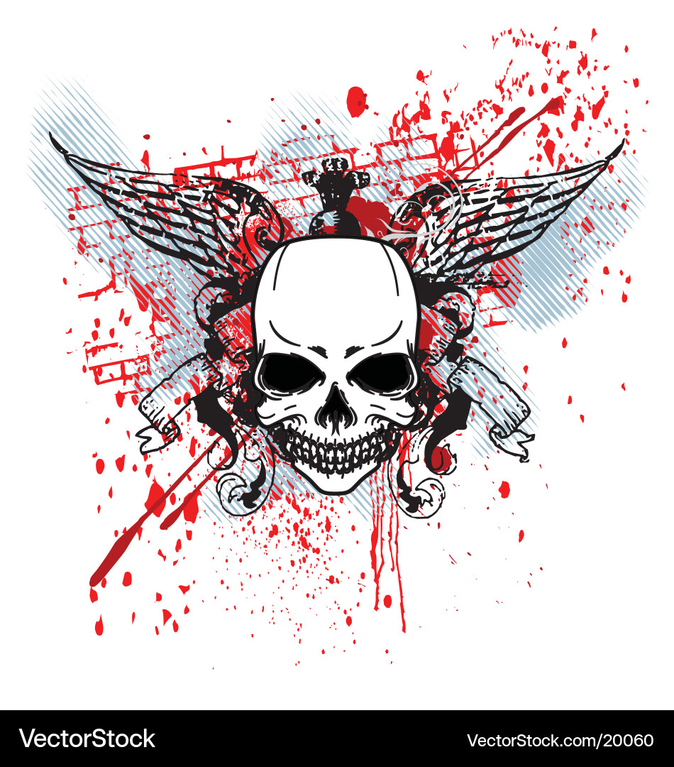 Skull Royalty Free Vector Image - VectorStock