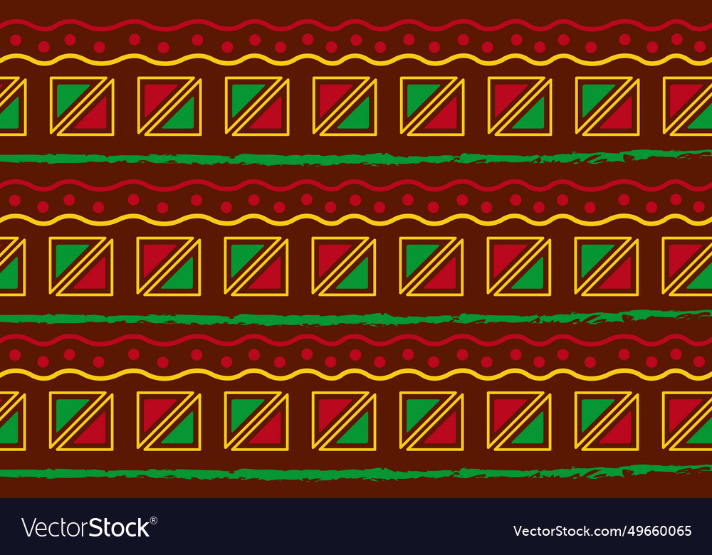 African pattern design Royalty Free Vector Image