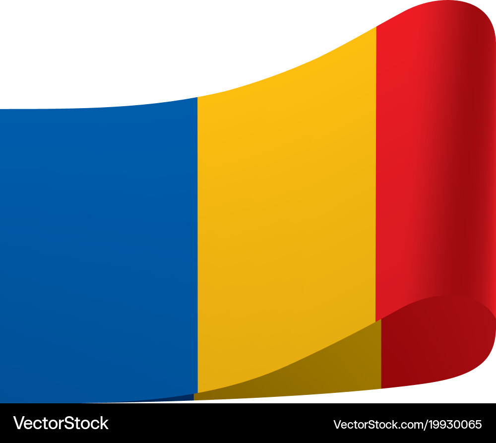 Chad flag Royalty Free Vector Image - VectorStock
