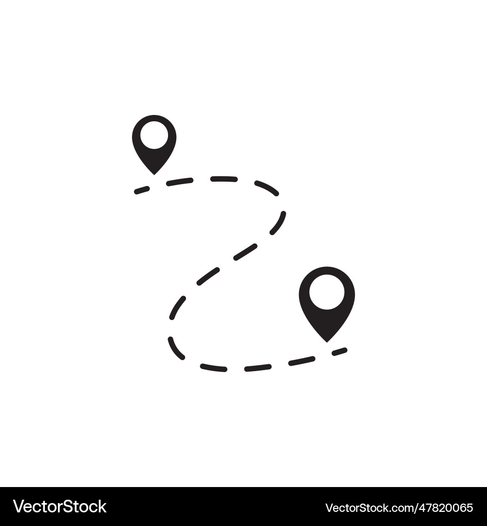 Location point icon design Royalty Free Vector Image