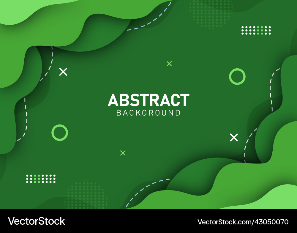 Colorful liquid and geometric background Vector Image