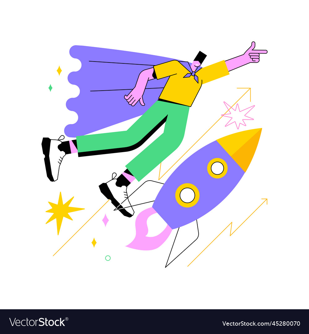 Startup accelerator abstract concept Royalty Free Vector Startup accelerator abstract concept Royalty Free Vector
