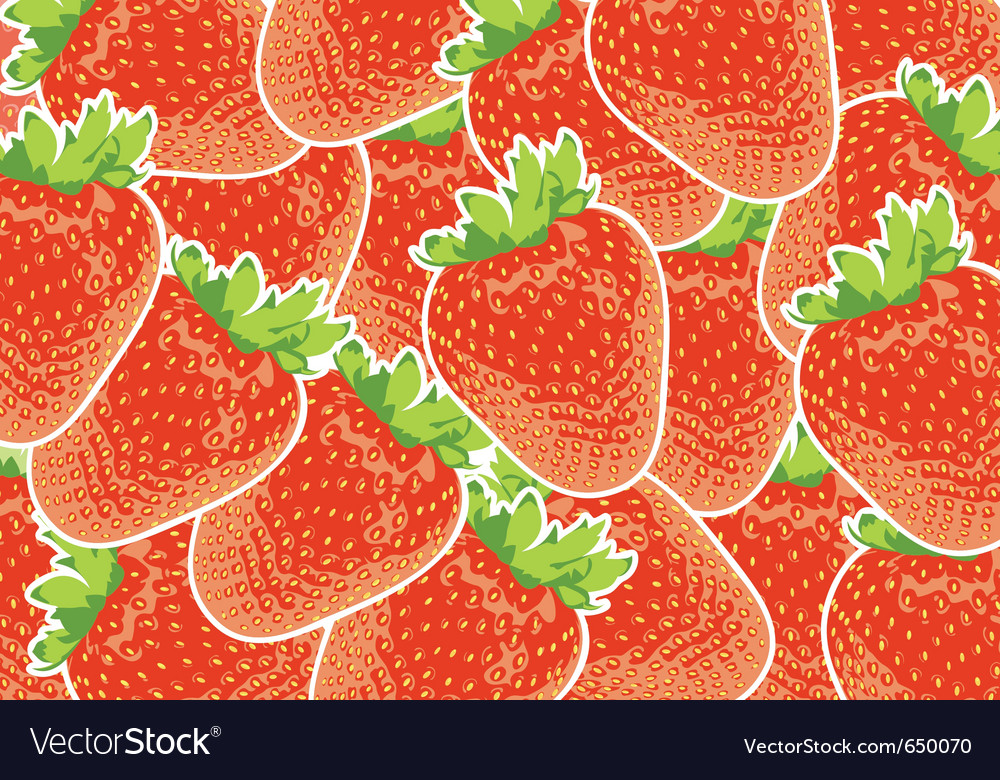 Strawberry Royalty Free Vector Image - VectorStock