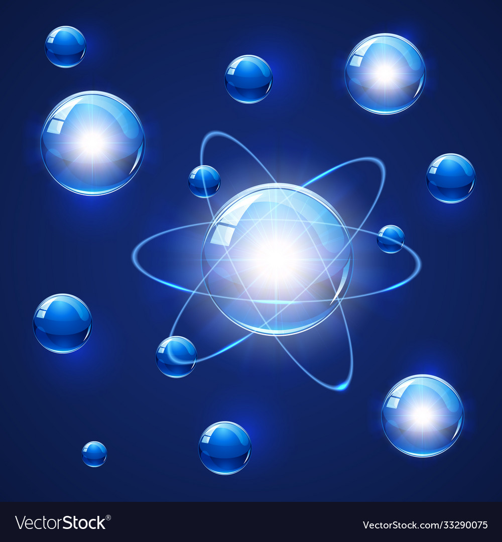 Atom Royalty Free Vector Image - VectorStock