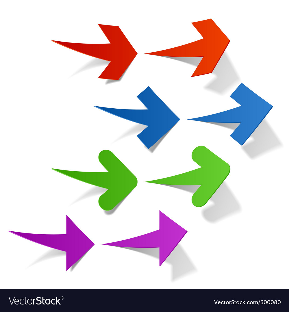 Arrows Royalty Free Vector Image - VectorStock