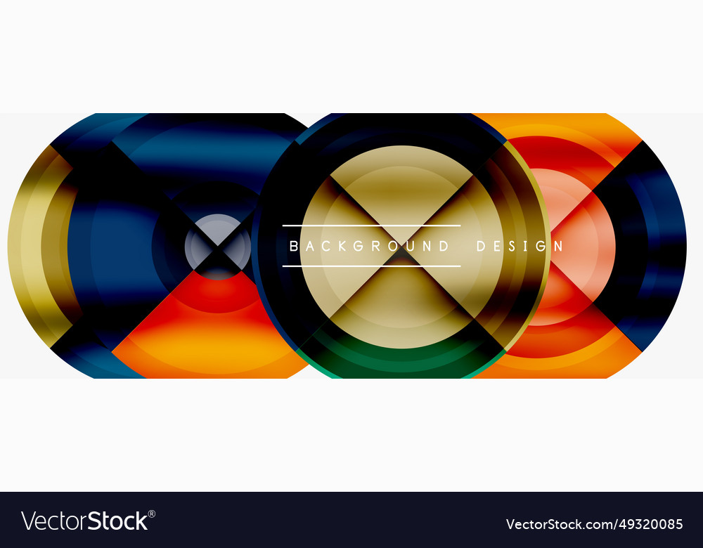 Circle pattern background abstract backgrounds Vector Image