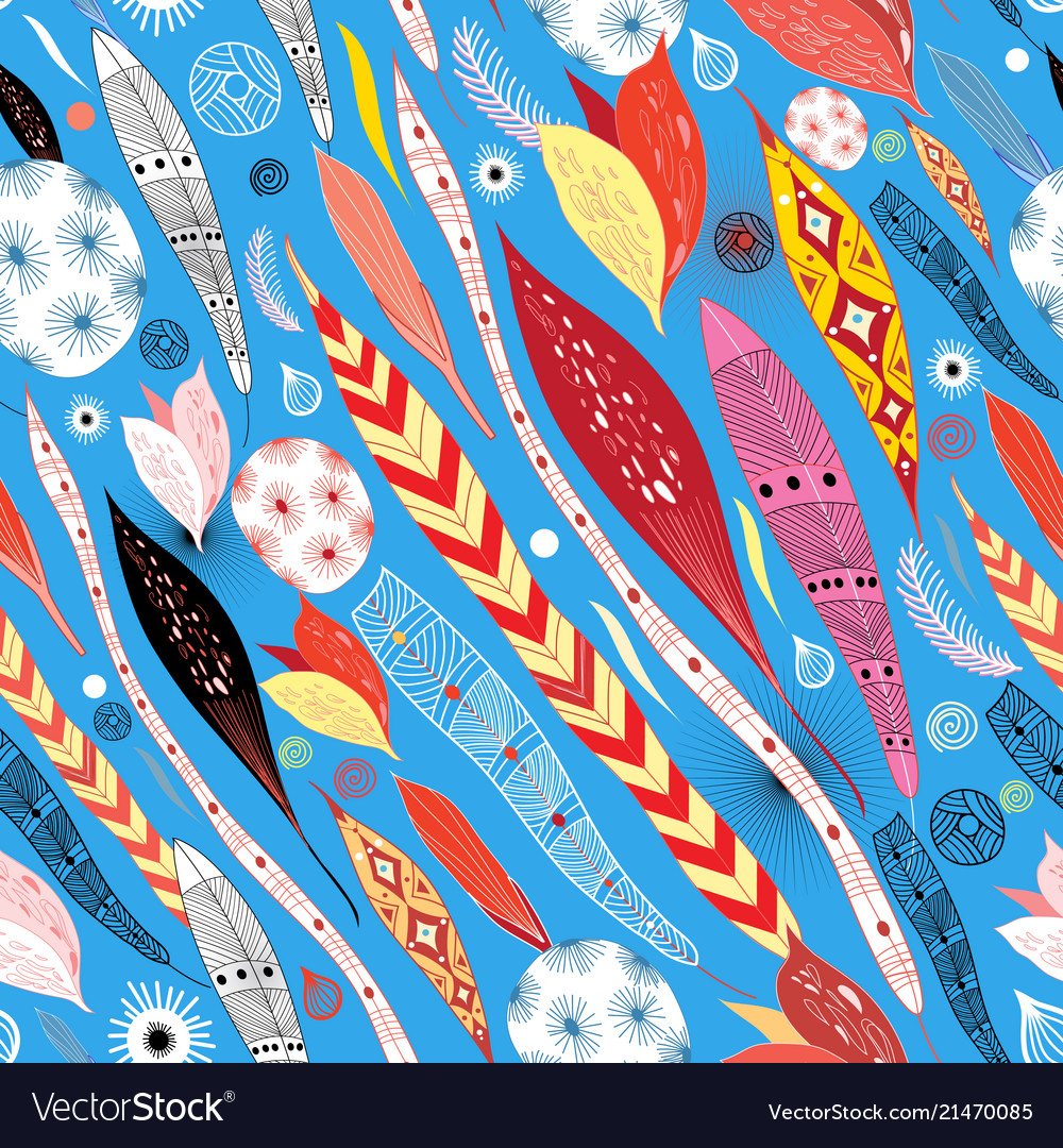 Seamless multi-colored autumn pattern Royalty Free Vector Seamless multi-colored autumn pattern Royalty Free Vector