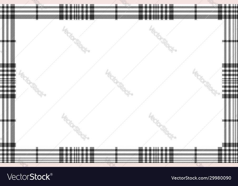 Rectangle borders and frames border pattern Vector Image