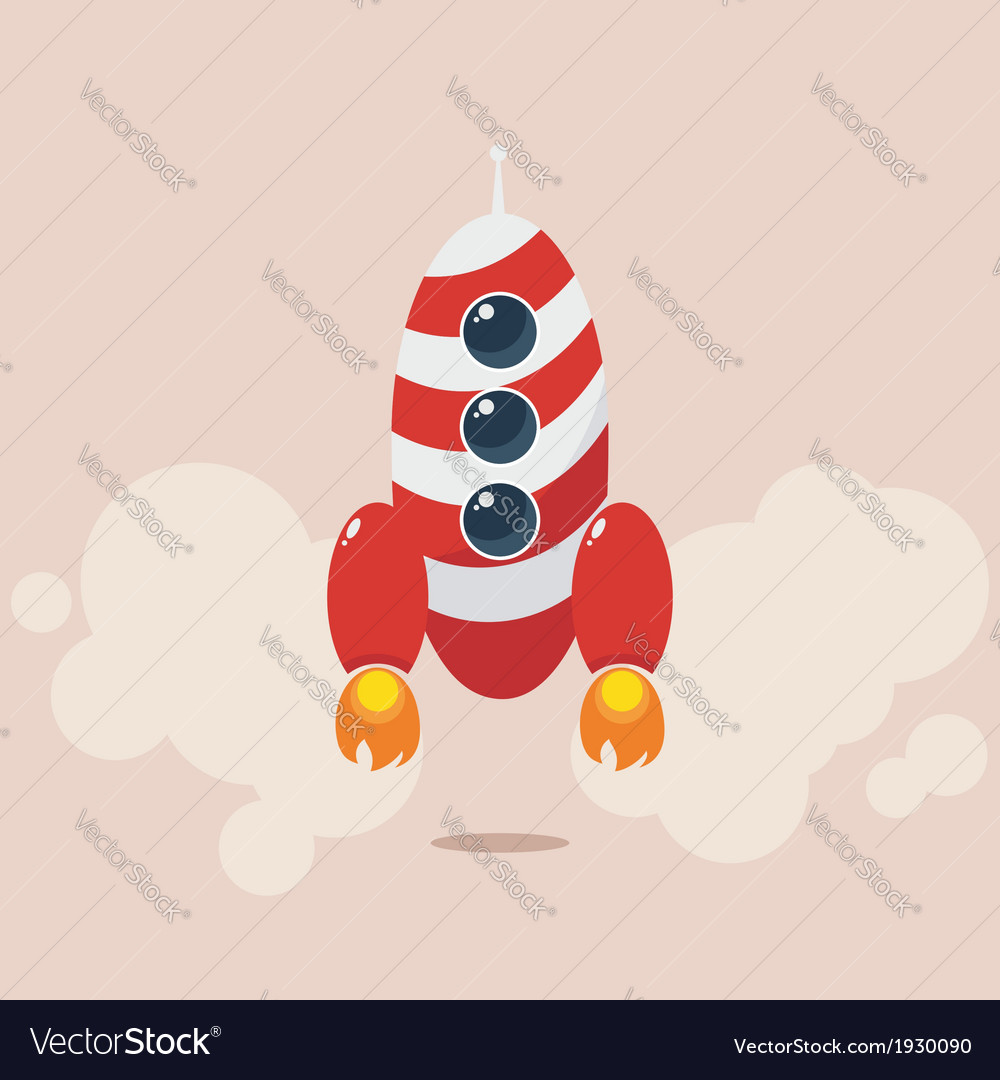 Rocket Royalty Free Vector Image - VectorStock