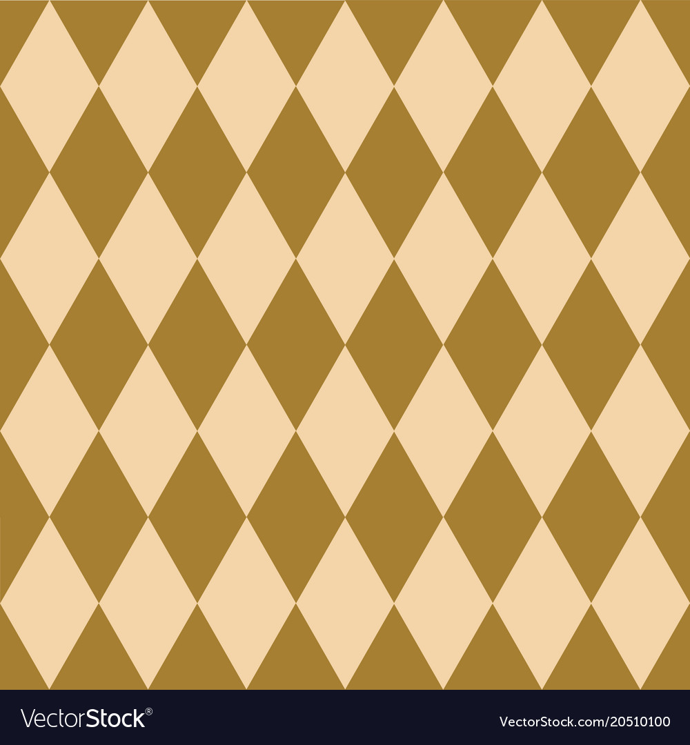 Seamless Diamond Pattern Royalty Free Vector Image
