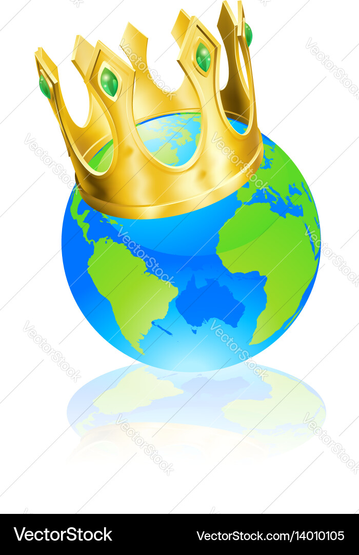 King world concept Royalty Free Vector Image - VectorStock