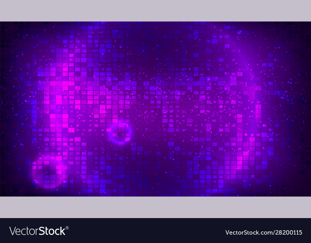 Abstract square pattern on gradient background Vector Image
