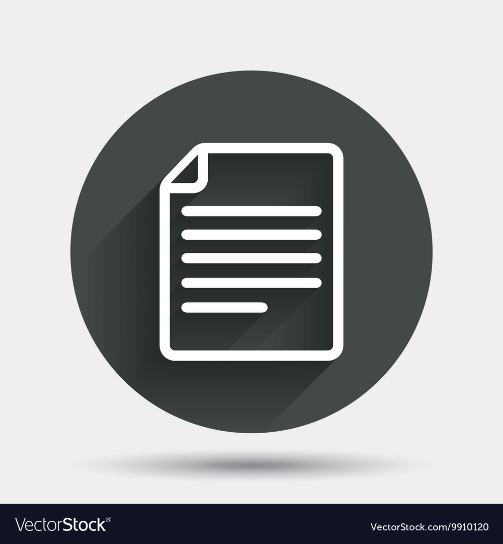 File document icon download doc button Royalty Free Vector