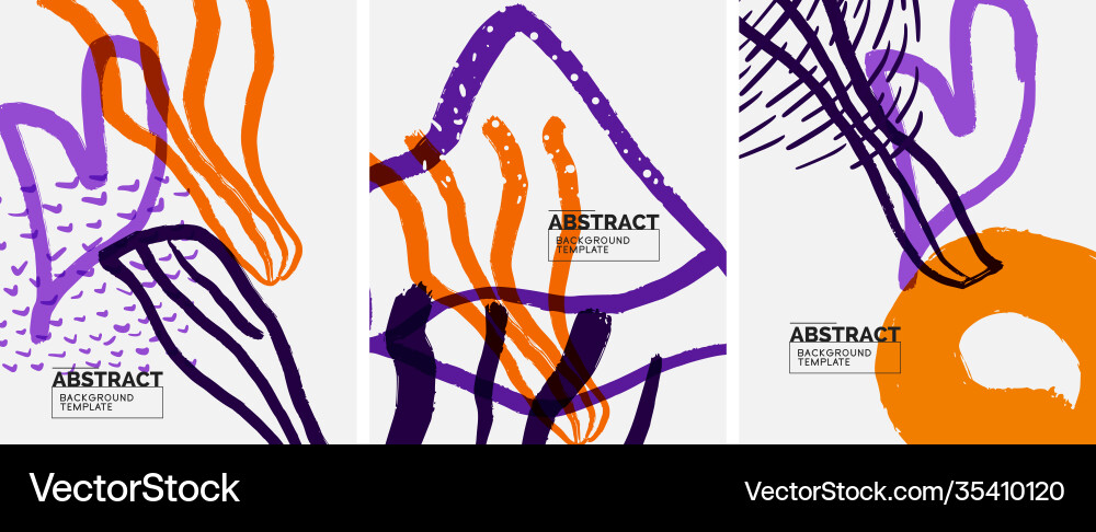 Social media abstract backgrounds abstract hand Vector Image