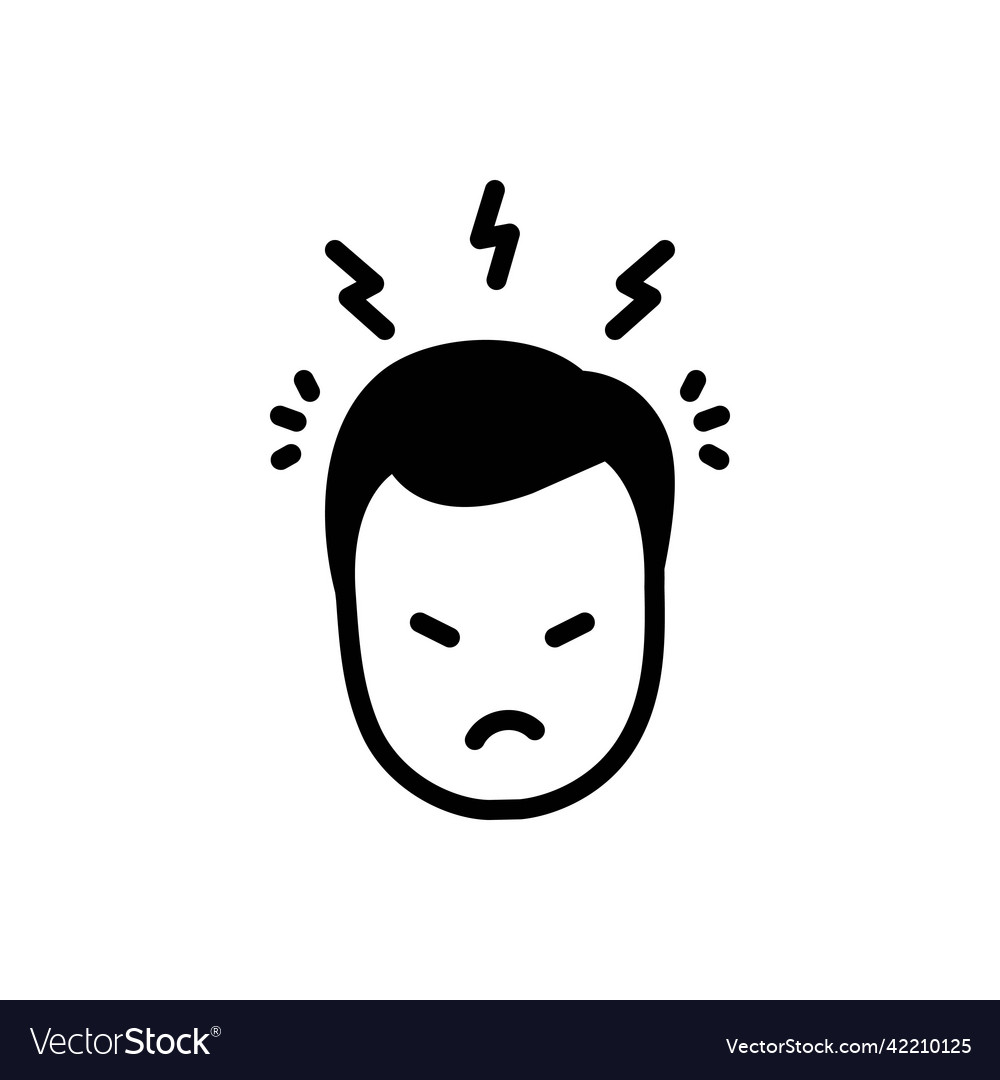 Rage Royalty Free Vector Image - VectorStock
