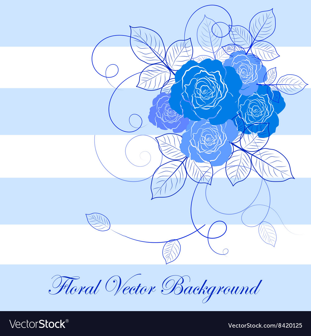 Vloral background Royalty Free Vector Image - VectorStock