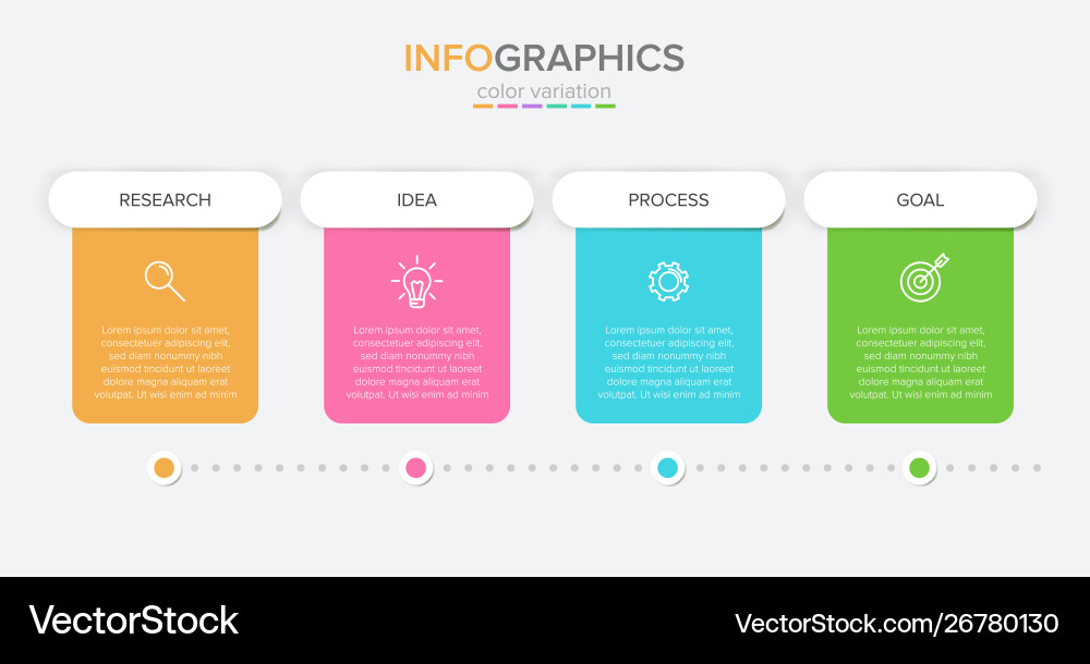 Infographic design with icons and 3 options Vector Image