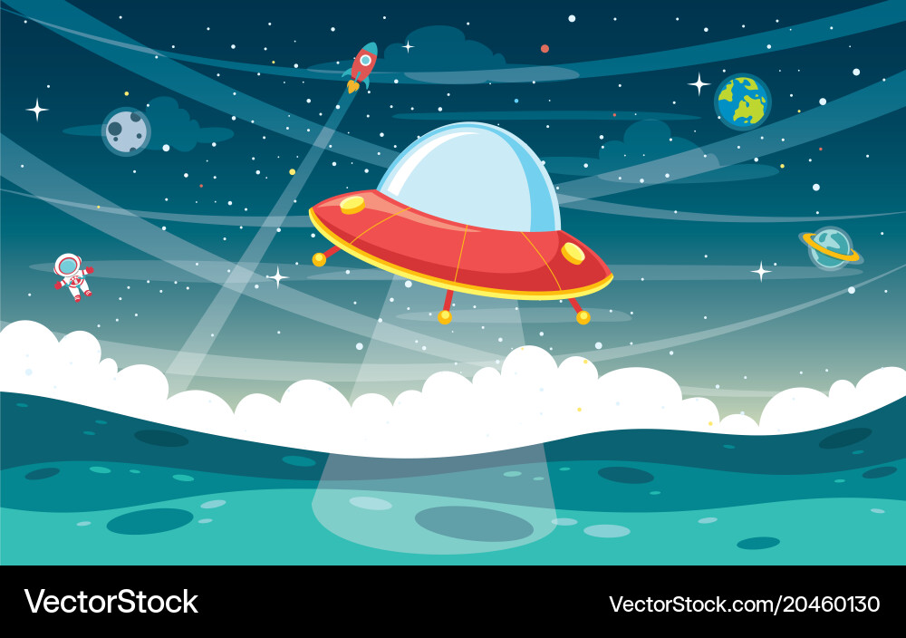 Space Royalty Free Vector Image Vectorstock