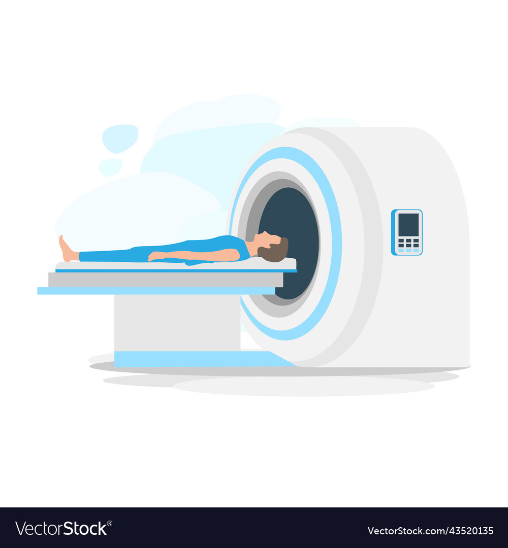 Mri diagnostics Royalty Free Vector Image - VectorStock
