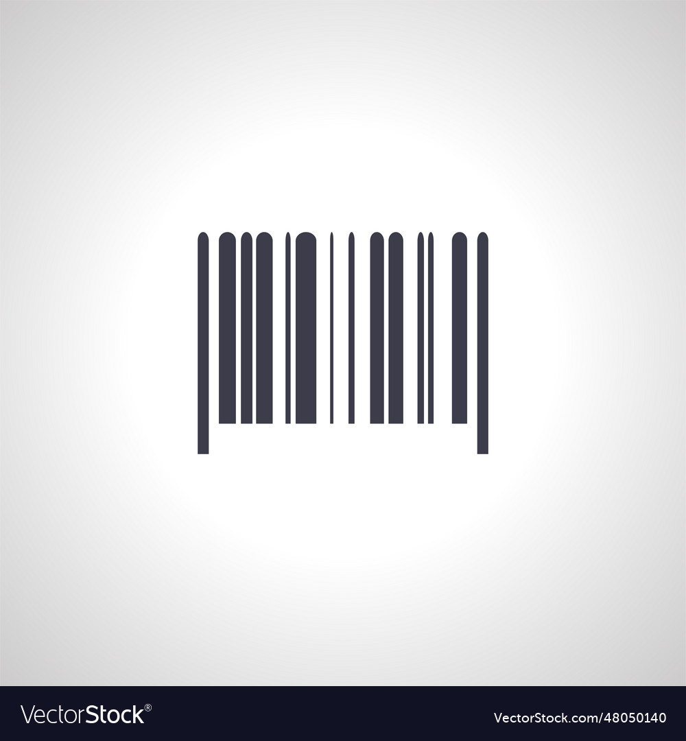 Bar code icon bar code icon Royalty Free Vector Image