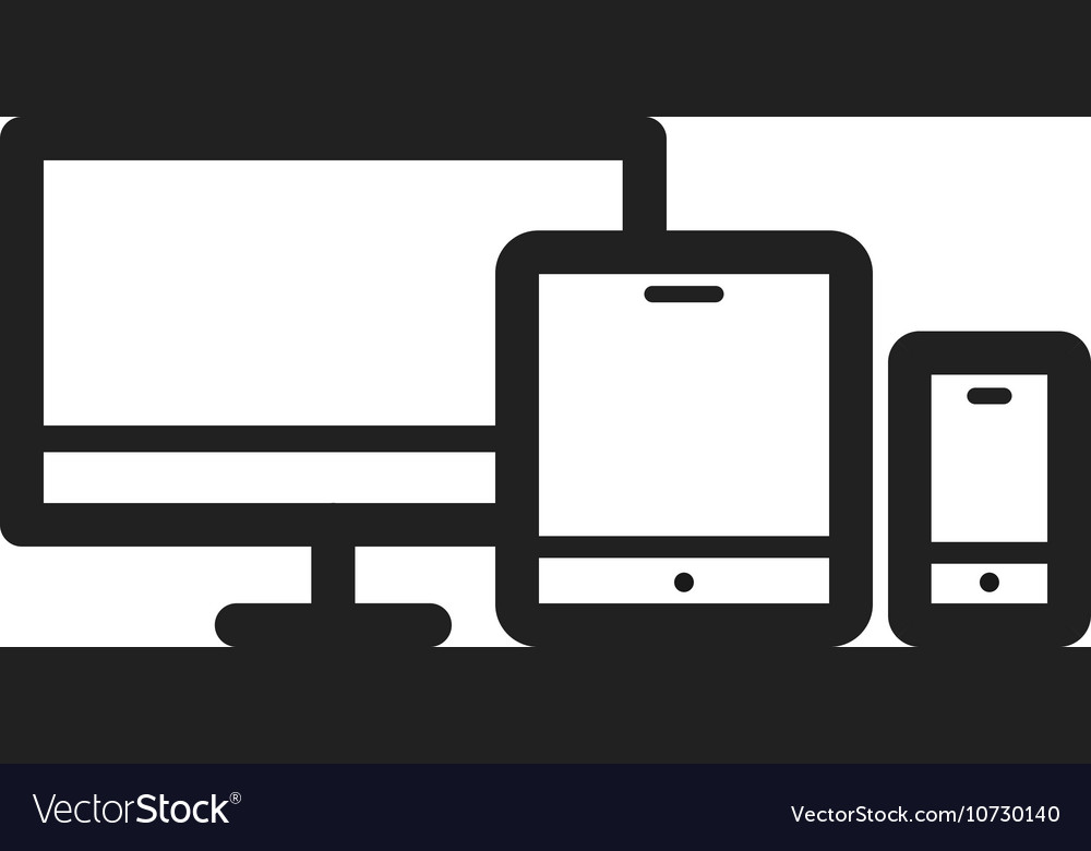 Device compatibility Royalty Free Vector Image