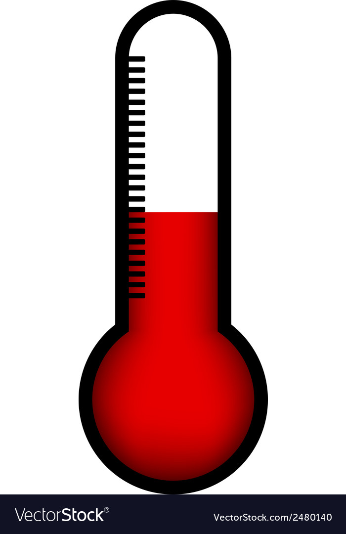 Thermometer Royalty Free Vector Image - VectorStock