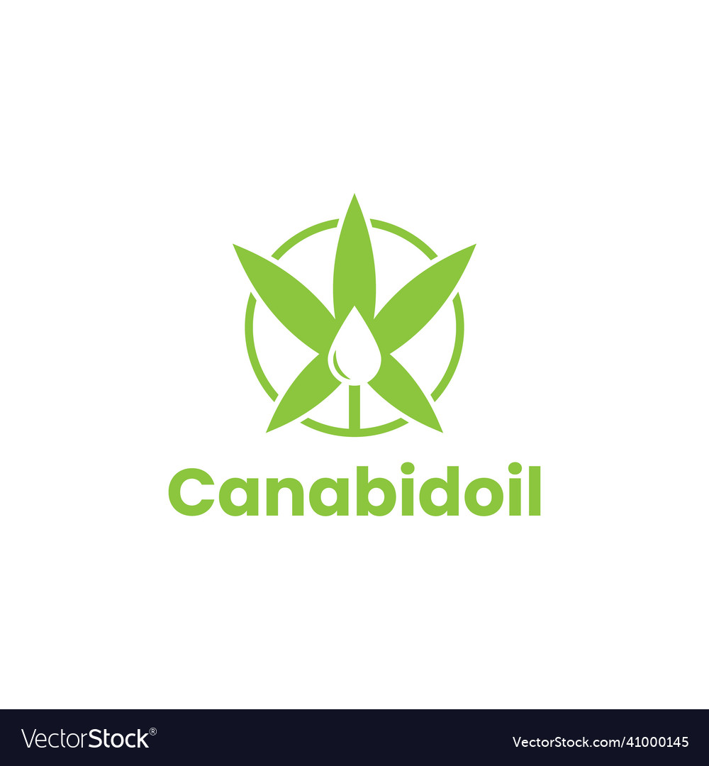 Cannabis oil logo design cbd logo Royalty Free Vector Image Cannabis oil logo design cbd logo Royalty Free Vector Image