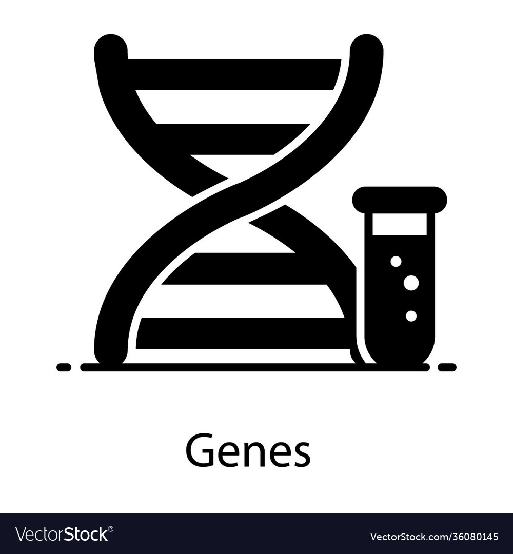 Genes Royalty Free Vector Image - VectorStock
