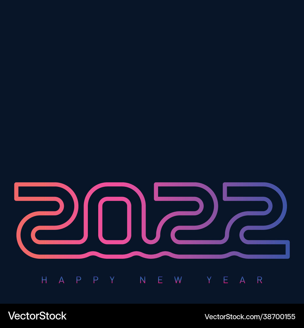 Banner template for night dance party 2022 Vector Image