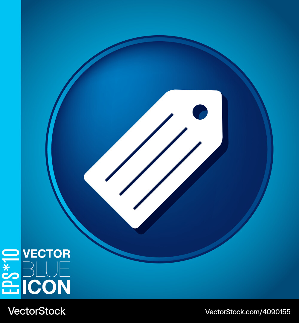 Label symbol for clothing or goods Royalty Free Vector Image